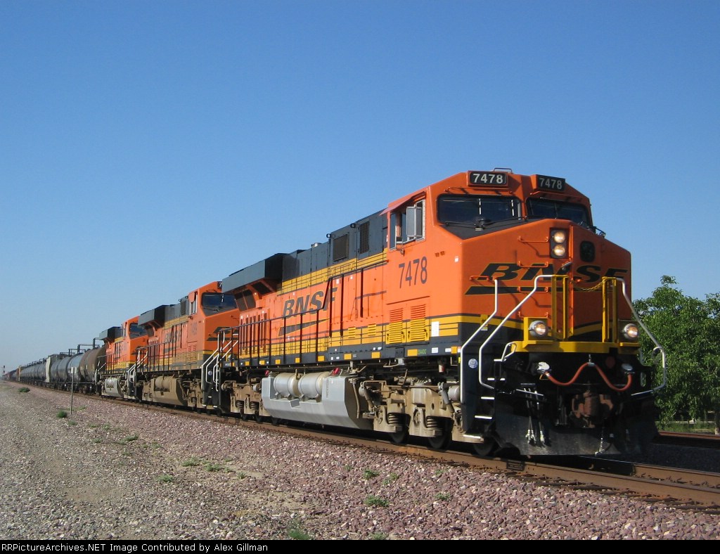 BNSF 7478 West